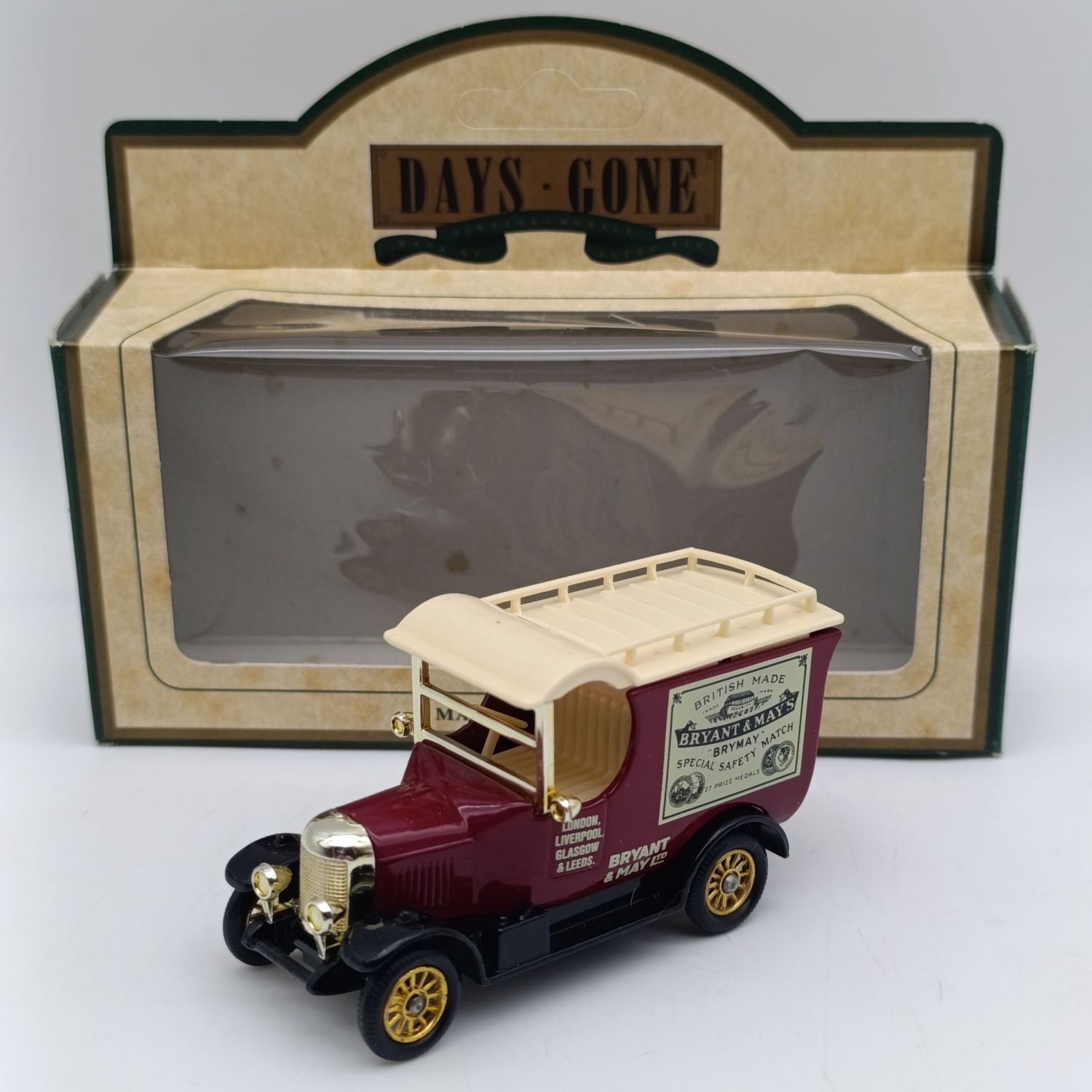 Lledo 1926 Morris Bull Nose Bryant and May's Matches delivery van model ...