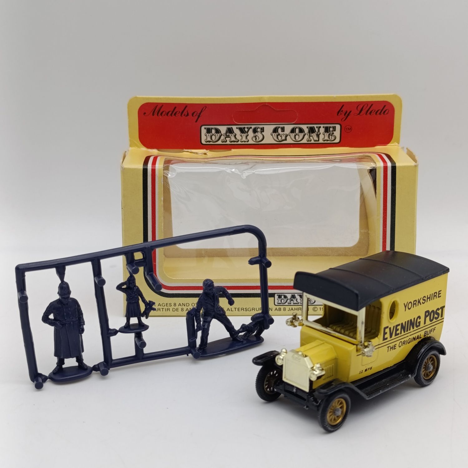 Lledo Ford Model-T Yorkshire Evening Post advertising die-cast model ...