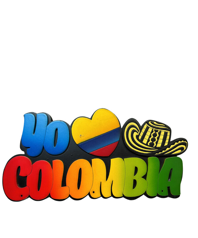 Portallaves Letrero Colombia Artesania