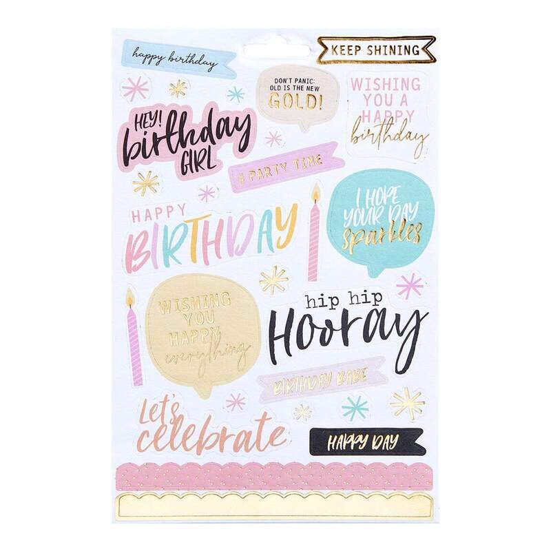 Birthday Celebrations Sticker-Pack