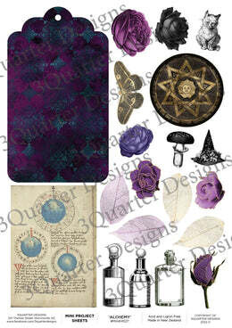 EC 3Quarter Designs Mini Project Sheets Alchemist Grimoire