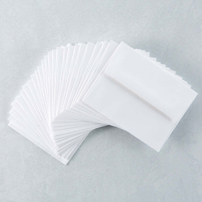 SB A2 White Envelopes- 25 Pack