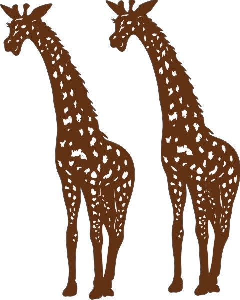 PP Giraffes Small Set Of 2
