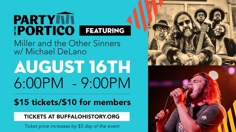 Party on the Portico - August 16, 2024 Block Tickets