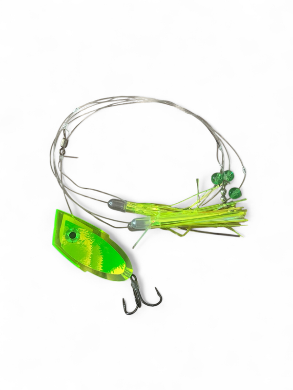 A Tom Mik Meat Rig Chartreuse UV (King-029)