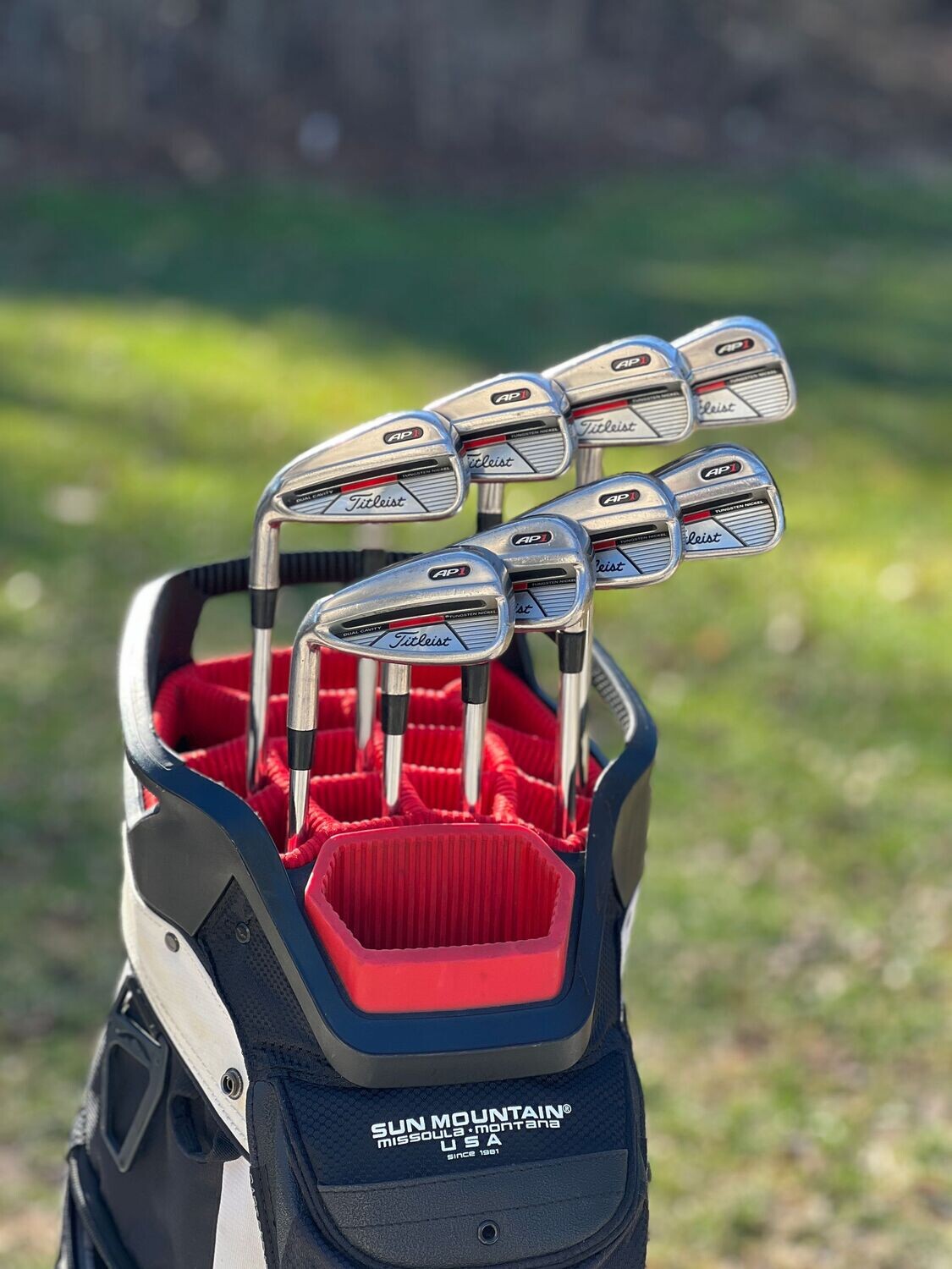 Left Handed Titliest AP1 710 Iron Set