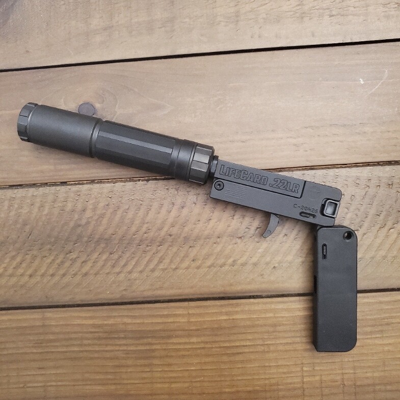 AAC Halcyon and Trailblazer LifeCard .22LR Polymer Handle w/ Threaded ...