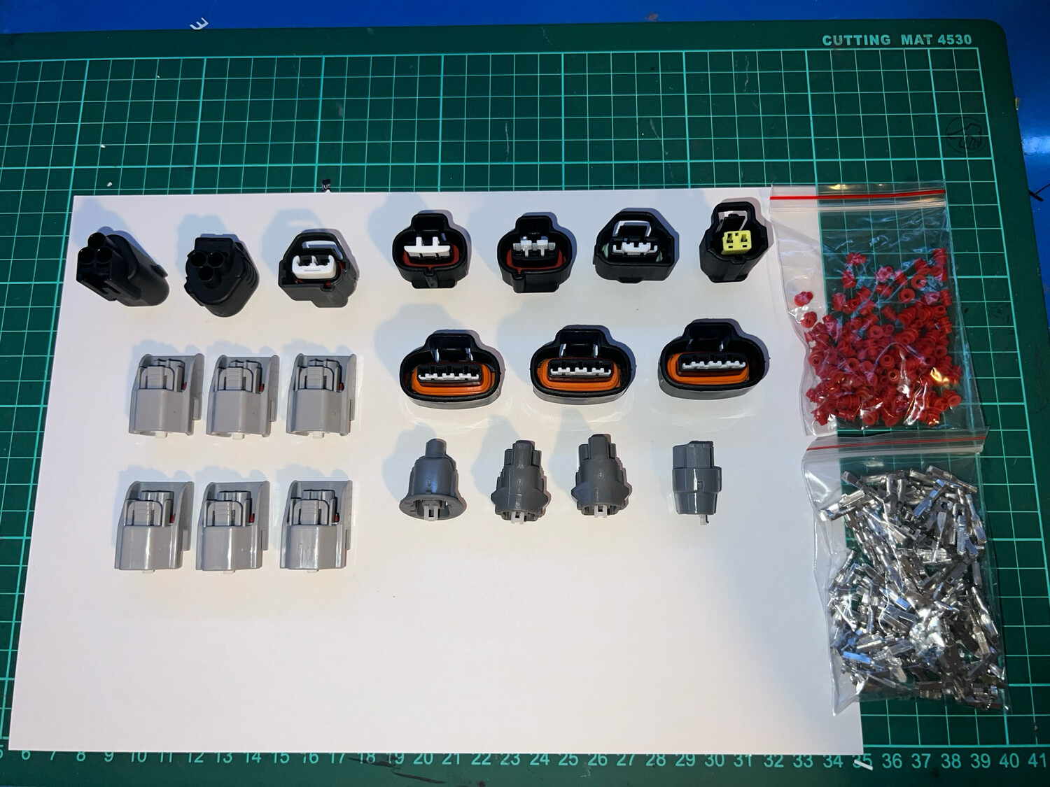 FZJ105 Engine Harness Connectors Full Set