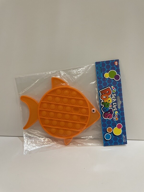 Bubble Poppers Orange Fish