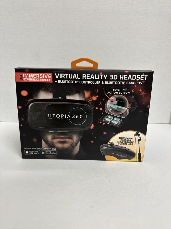 Utopia 360 Virtual Reality 3D Headset Utopia 360 Virtual Reality 3D Headset