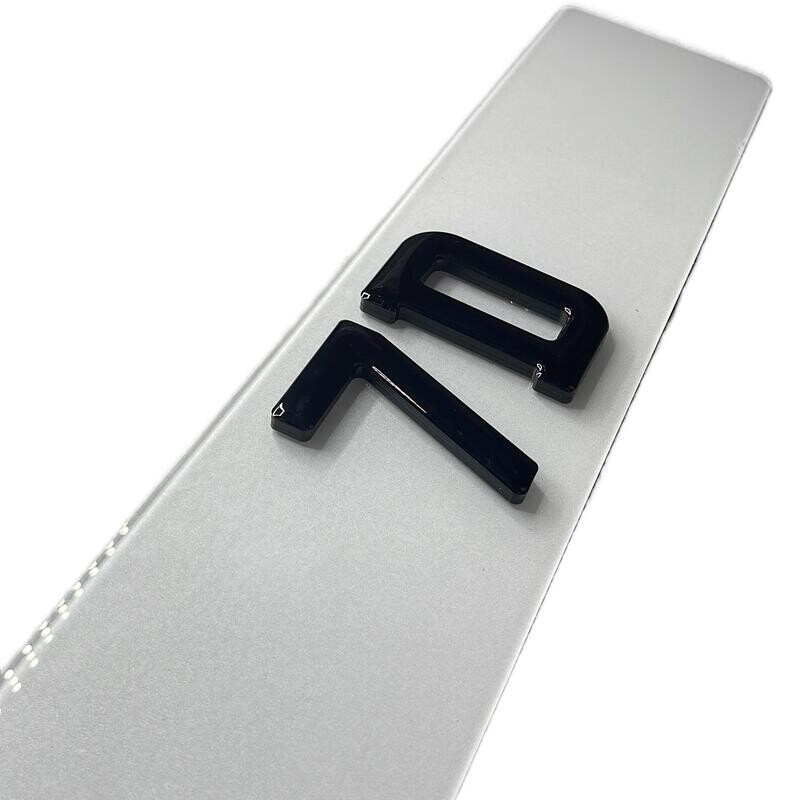 Pair Standard Printed Number Plates