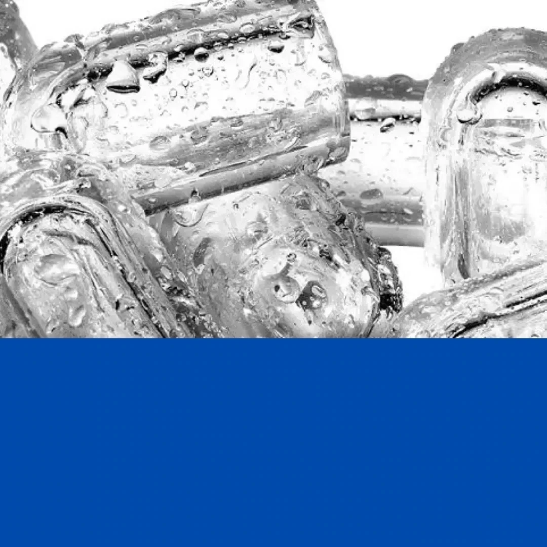 Glaçons creux avec bac intégré
