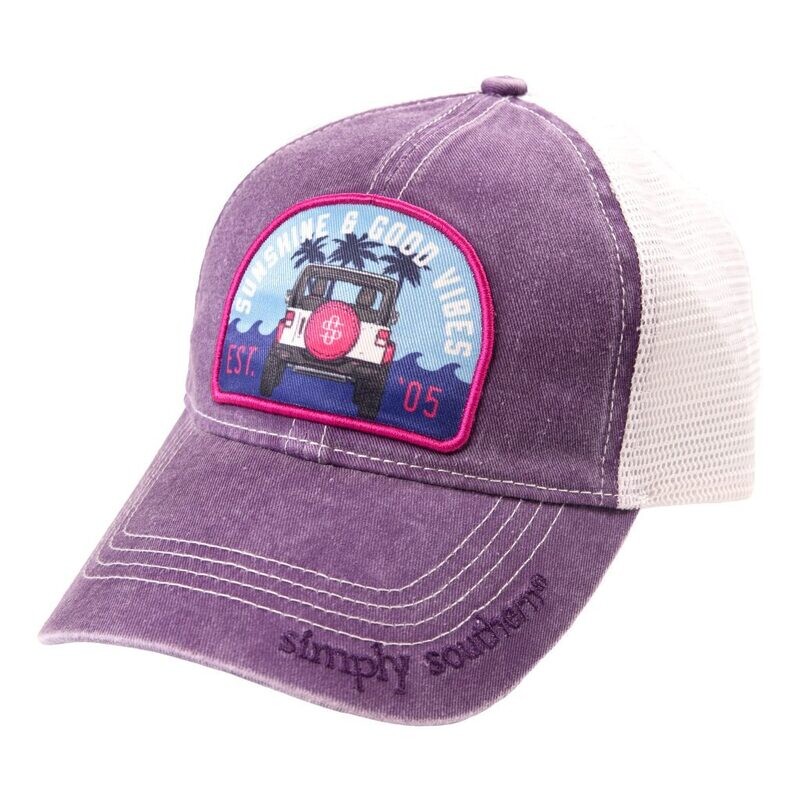 Simply Southern Hat- Sunshine and Good Vibes+