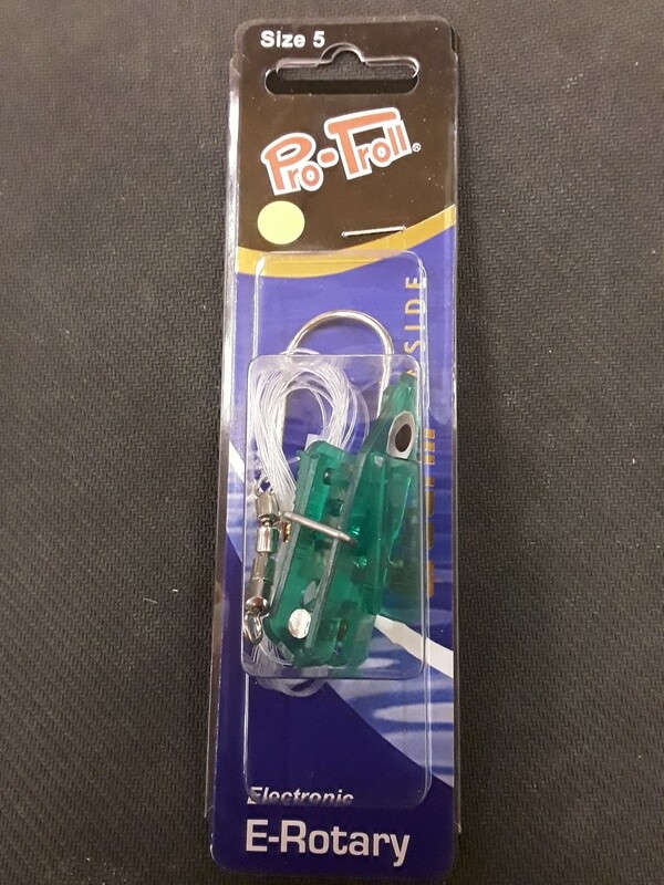 Pro-Troll E Rotary Green Single 5/0 40lb 7ft
