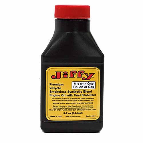 Jiffy 4024 2-Cycle Auger Oil Smokeless w/ Fuel Stabilizer | Pickup Only
