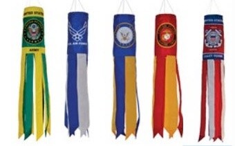 Military Windsock – First Responder Support Flags – AZ Flags Galore and ...