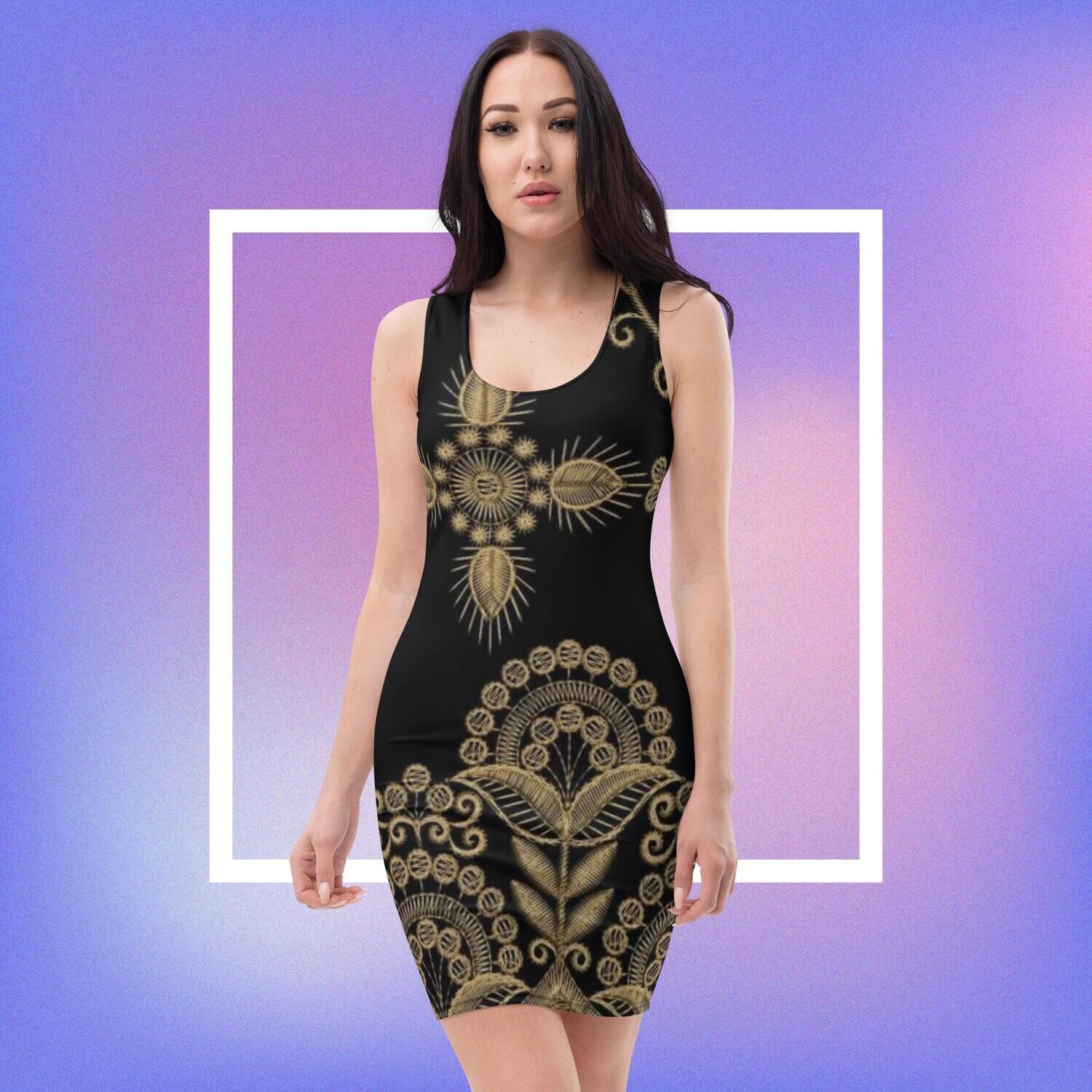 Indian Design Sublimation Cut & Sew Dress