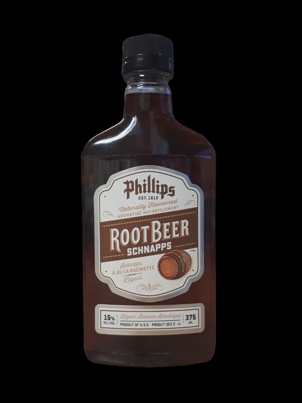 PHILLIPS ROOT BEER SCHNAPPS