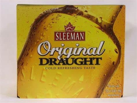 SLEEMAN ORIGINAL DRAUGHT