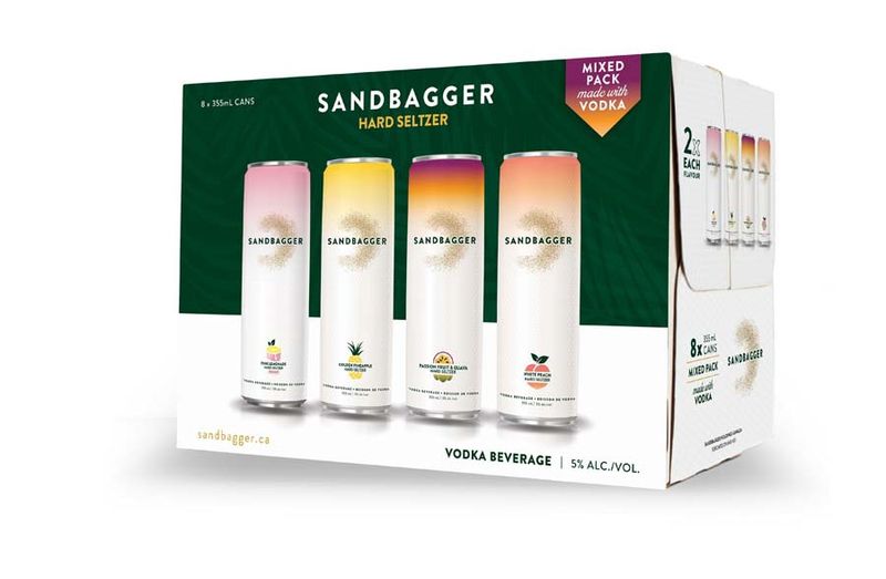 SANDBAGGER HARD SELTZER VODKA MIXED PACK