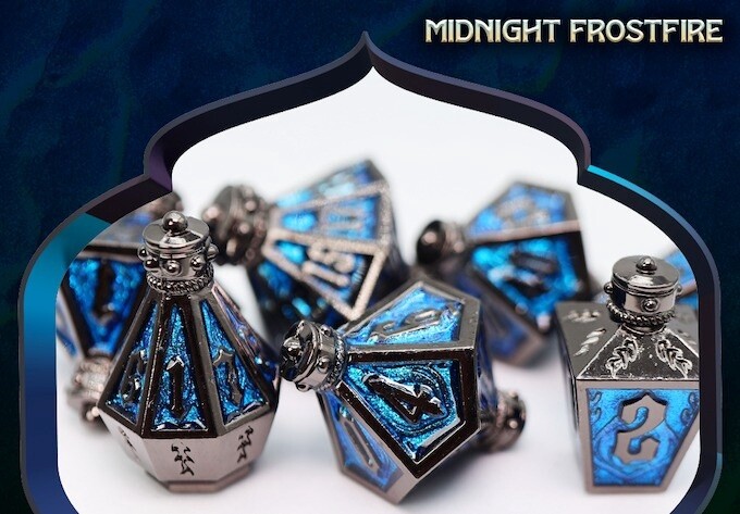 Moonlit Lanterns - RPG Set Midnight Frostfire