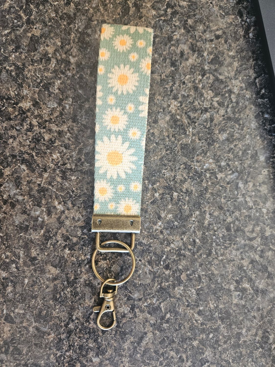 Canvas Wrist Keychain Lanyard, Custom Lanyard, Key Fob Wrist daisy ...