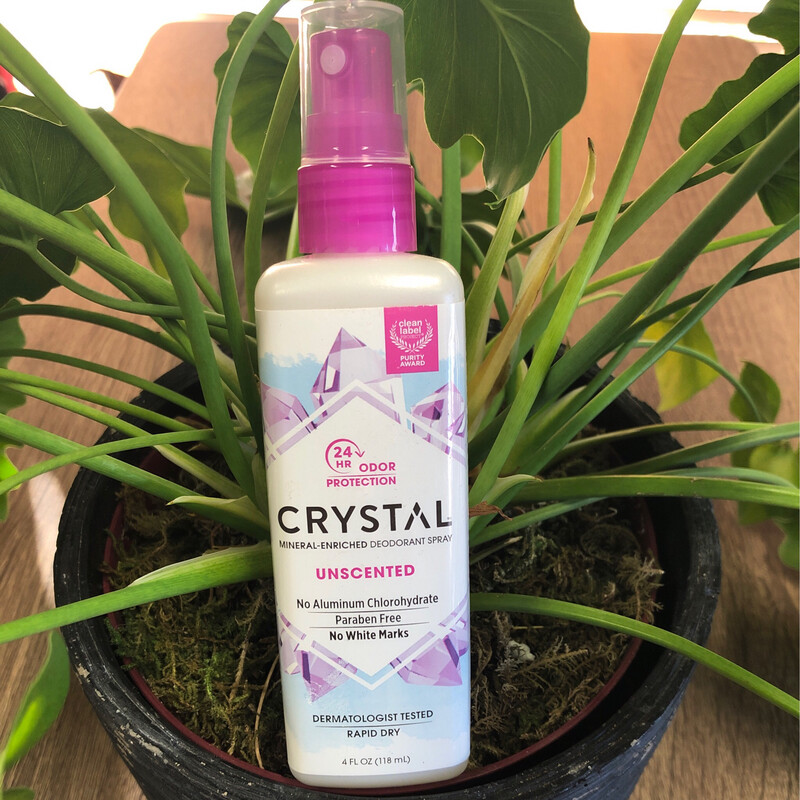 Crystal Unscented spray