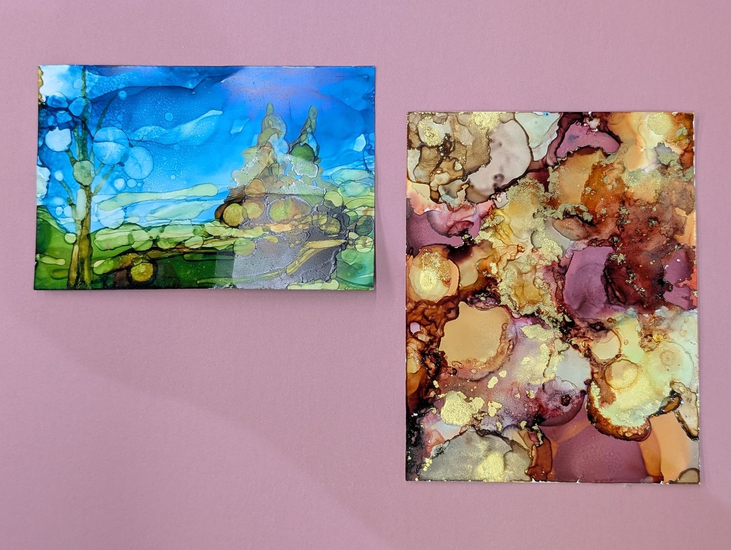 Exploring Alcohol Inks