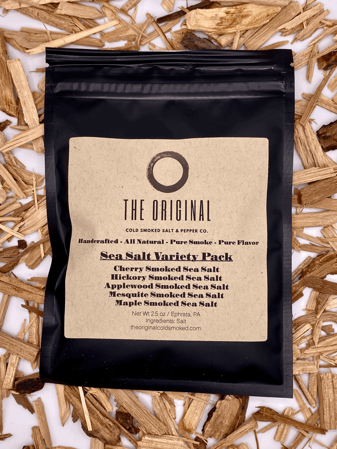 Sea Salt Variety Pack by The Original Cold Smoked Salt and Pepper Co.