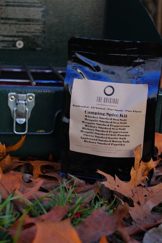 Camping Spice Kit by The Original Cold Smoked Salt and Pepper