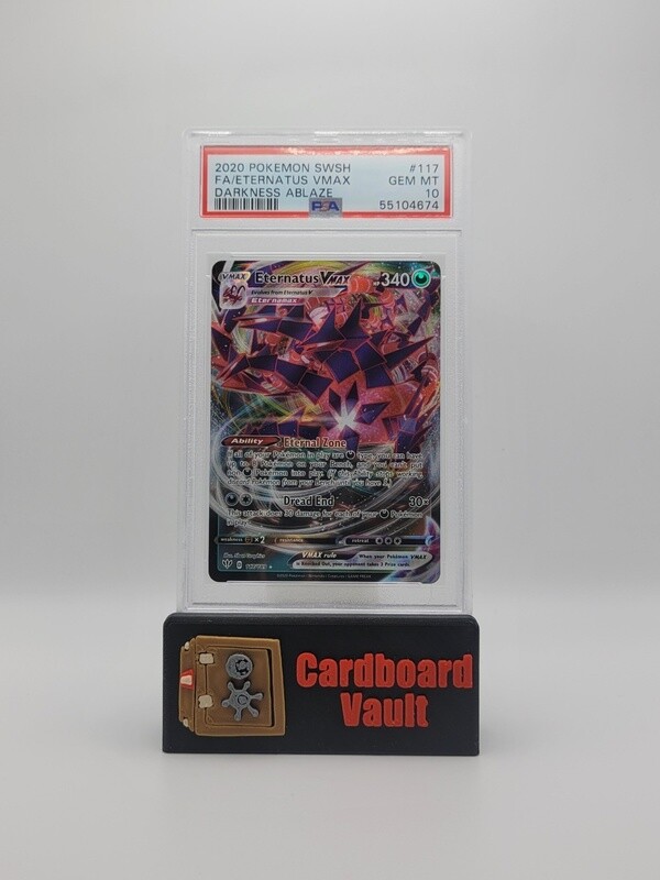 2020 Pokémon Eternatus Vmax Full Art #117 PSA 10