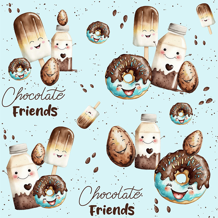 Chocolate Friends Bio-Sommersweat
