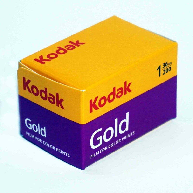Kodak Gold 200/36 Exposure 35mm film - Single pack.