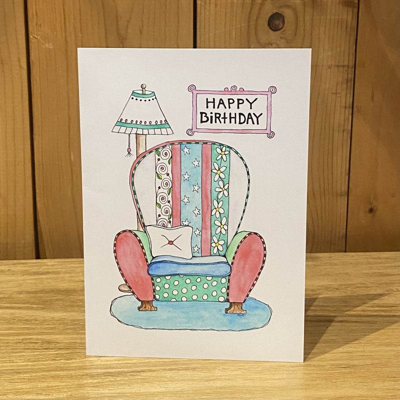 KatKando Card Birthday Chair