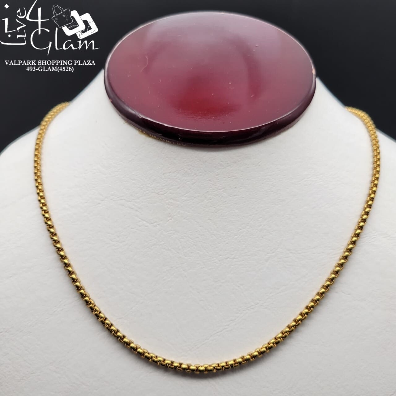 Stainless Steel 3mm Mirror Link Chain