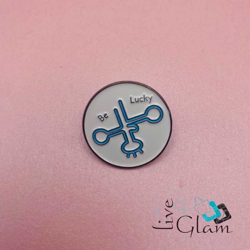 Science Pin Be Lucky