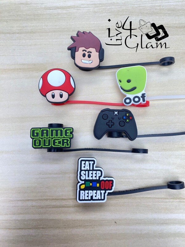 Gamer Straw Cover