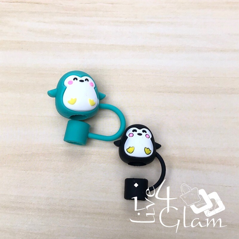 Penguin Large Straw Cover