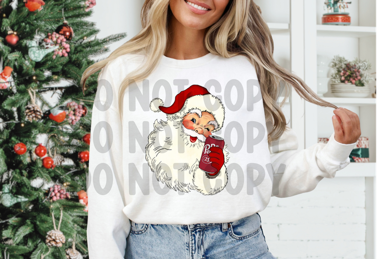 Dr Pepper Santa