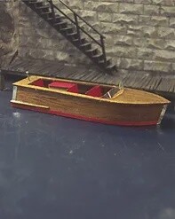 OSB HO 1001 Mahogany Runabout Boat Kit