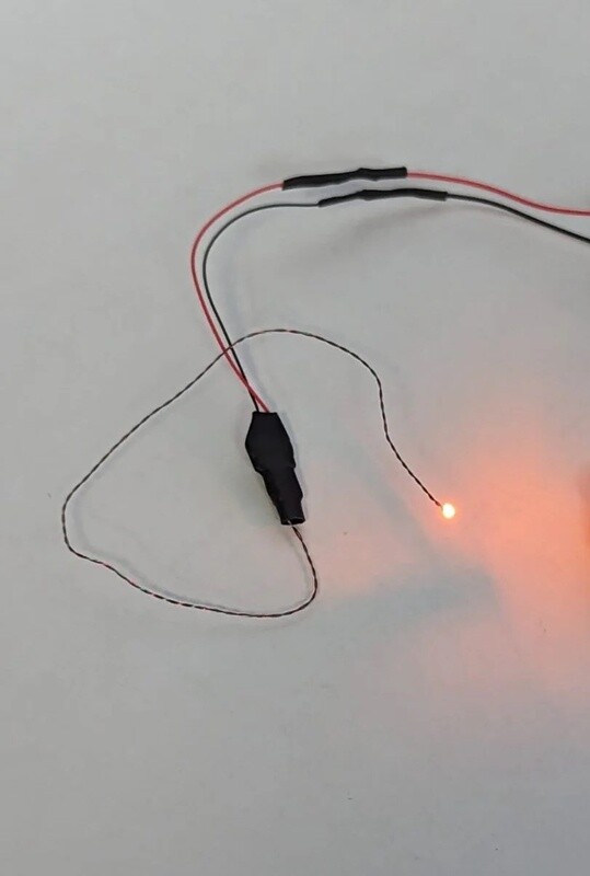 Evan Designs Flickering Yellow LEDs 1.8mm