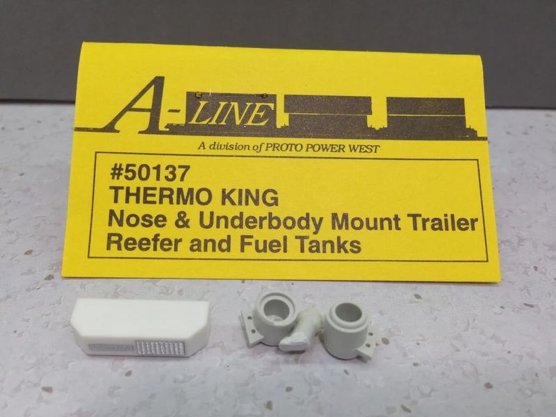 A-Line HO 50137 Nose & Underbody Reefer Unit HO Scale