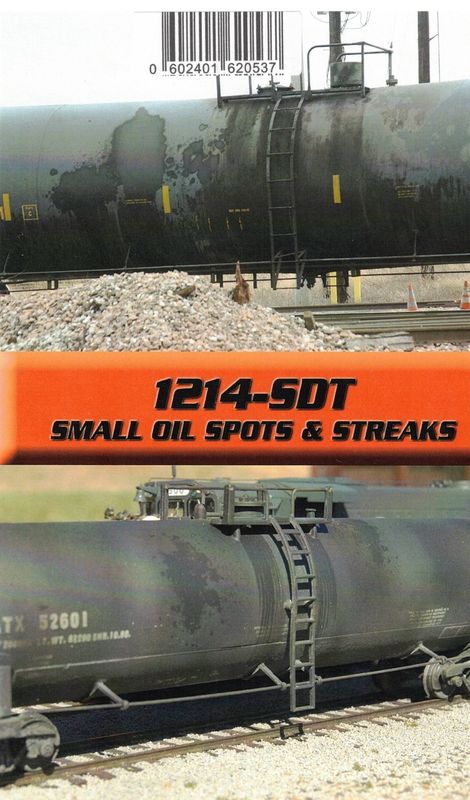 Weathering Solutions 1214-SDT Small Oil Spots & Streaks Multi Scale