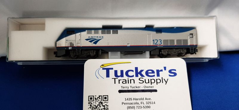 Used N "Amtrak" Locomotive #123