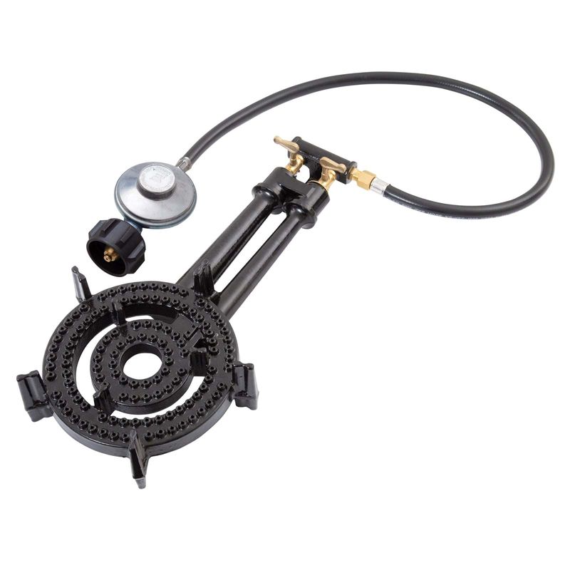CAST IRON 2 RING BURNER