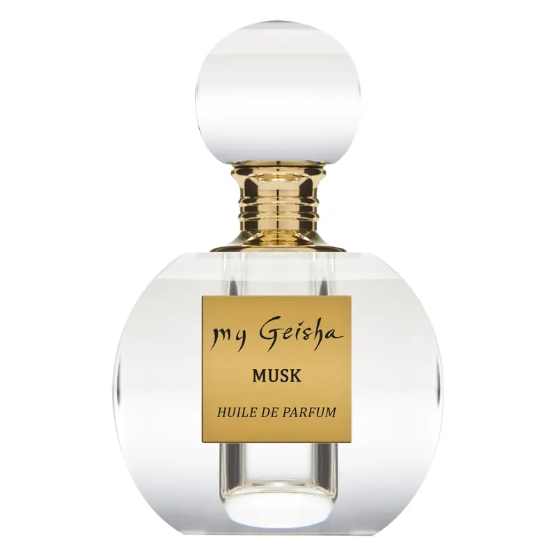my Geisha Musk - Luxury Edition Refillable Crystal Bottle Huile de Parfum
