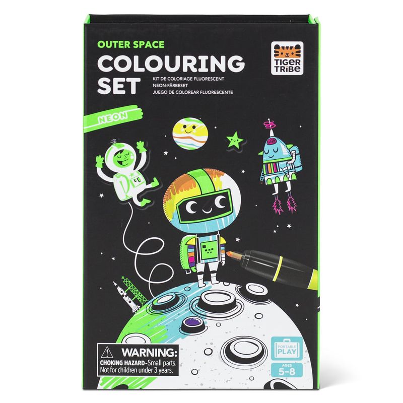 Colouring Set Neon - Outer Space