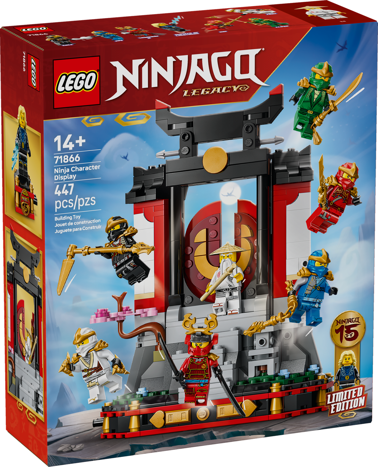 LEGO® NINJAGO - Ninja Character Display 15th Anniversary
