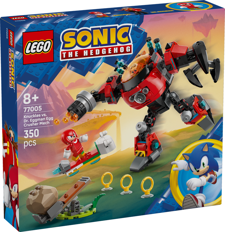 LEGO® SONIC - Knuckles vs. Dr. Eggman Egg Crusher Mech
