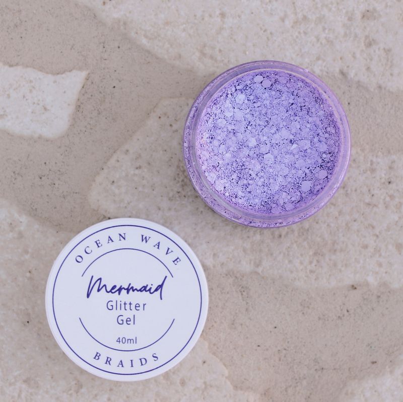 Mermaid Glitter Gel - Purple Iris